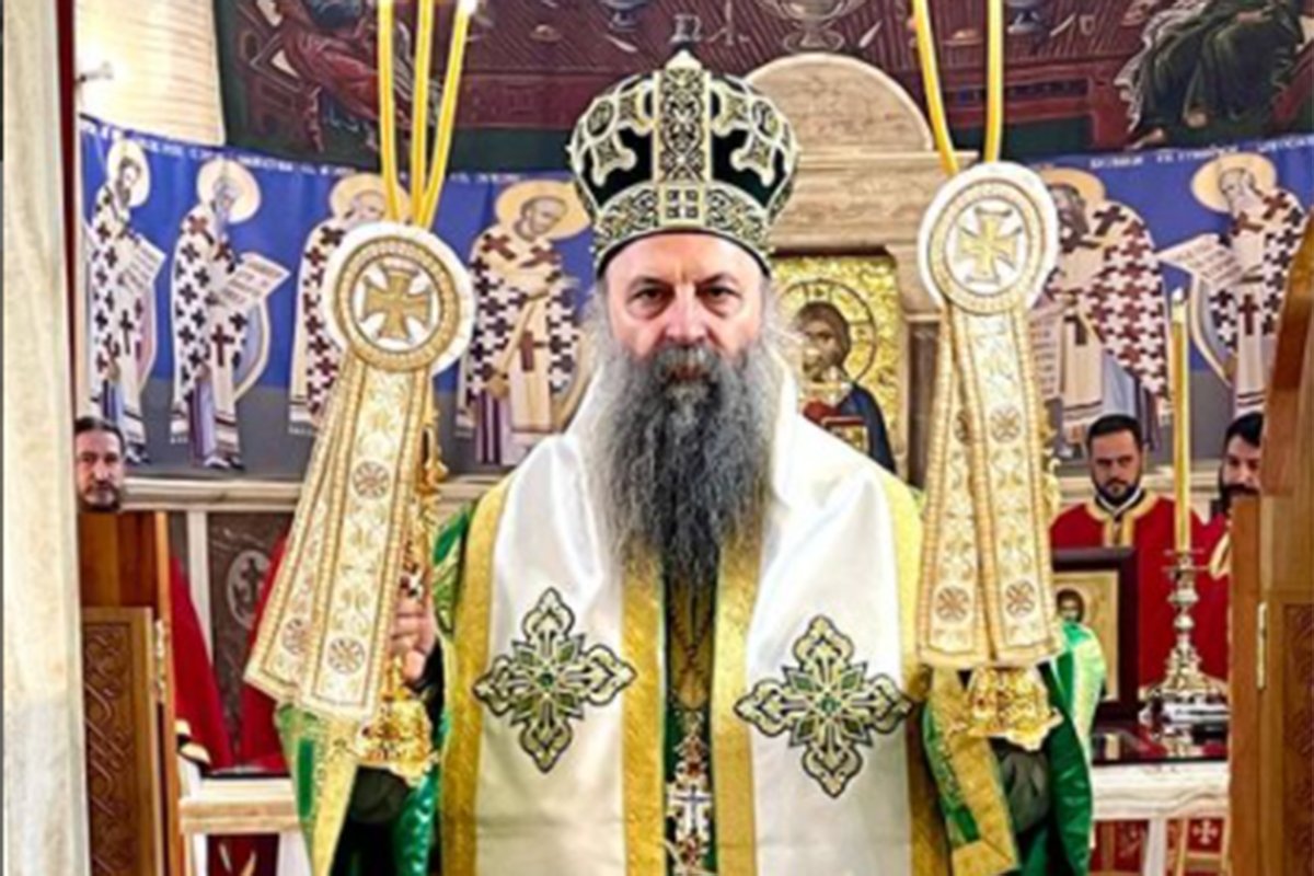 Ustoličenje patrijarha srpskog Porfirija 14. oktobra u Pećkoj ...
