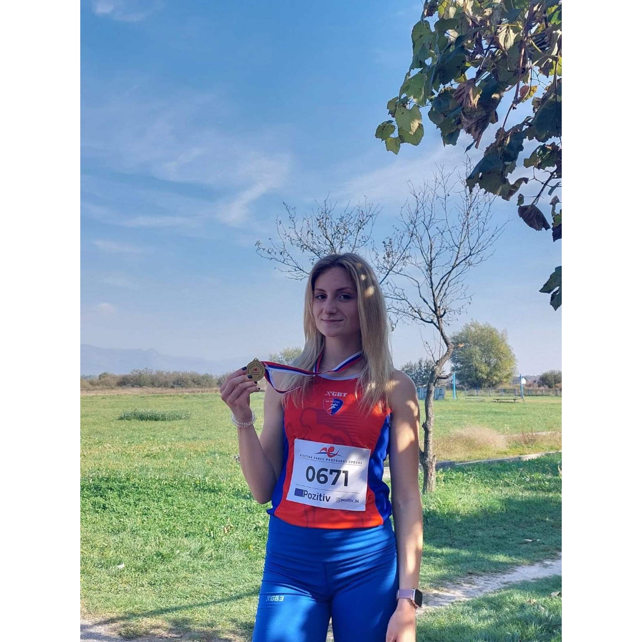 Bileća: Još jedna zlatna medalja za Gloriju Kureš - Padrino Vijesti